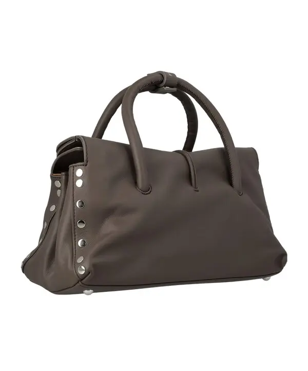 ZANELLATO Logo Handbag - Black