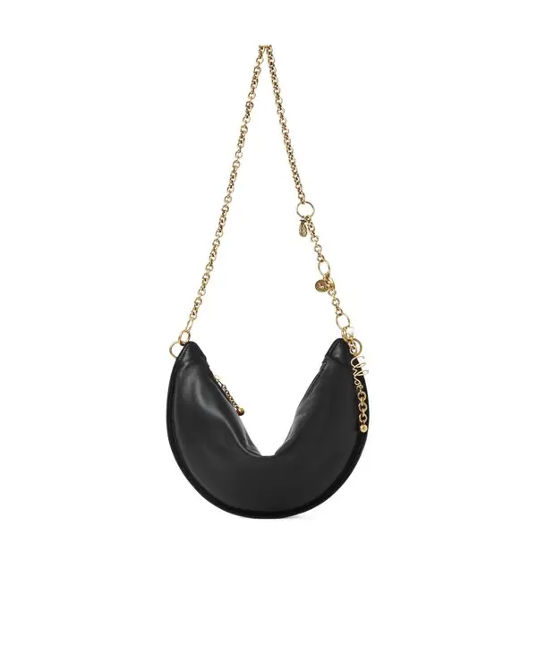 Chloé Charm Detailed Shoulder Bag - Black