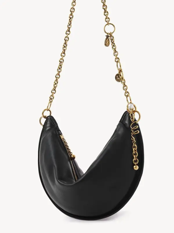 Chloé Charm Detailed Shoulder Bag - Black