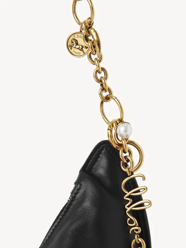 Chloé Charm Detailed Shoulder Bag - Black