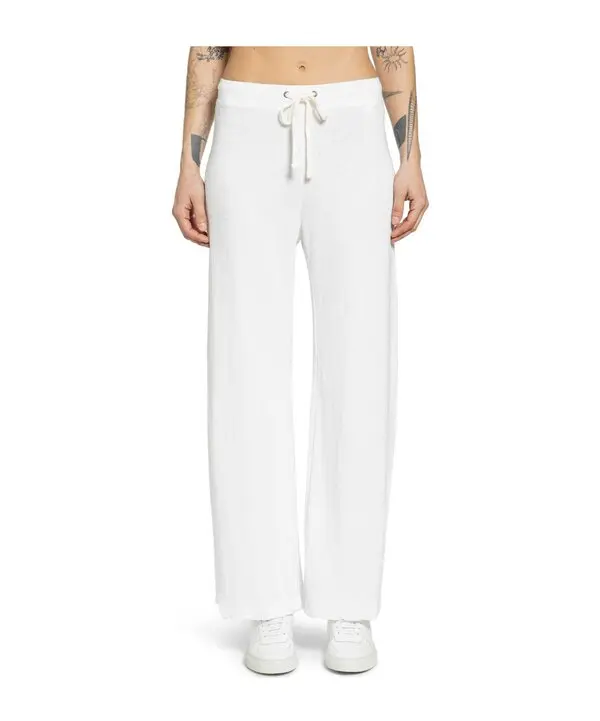 JAMES PERSE Wide-leg Sweatpants - White