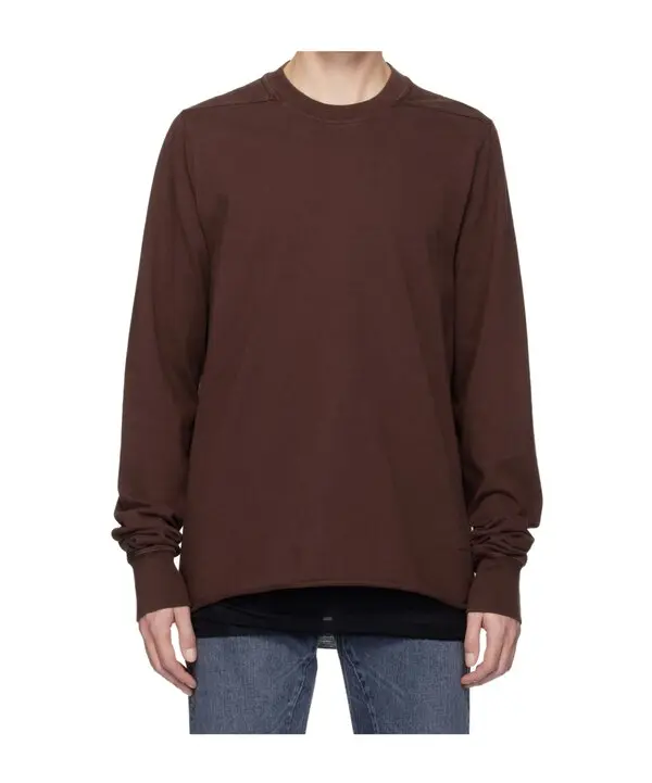 Rick Owens Organic Cotton Crewneck Sweatshirt
