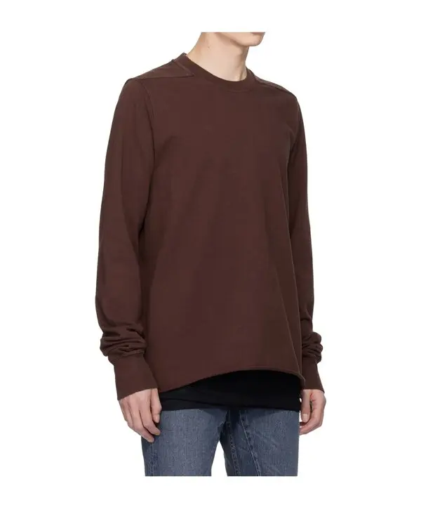 Rick Owens Organic Cotton Crewneck Sweatshirt