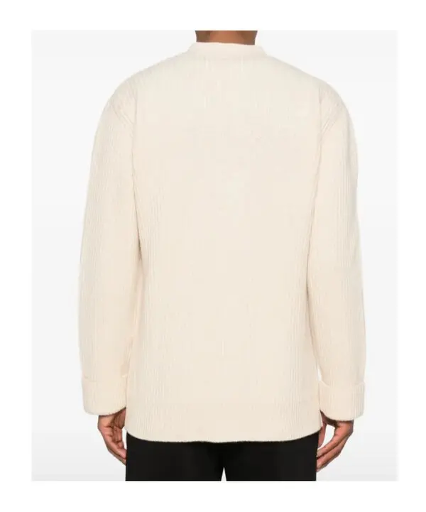 A.p.c. Buttoned V-neck Cardigan - Ecru