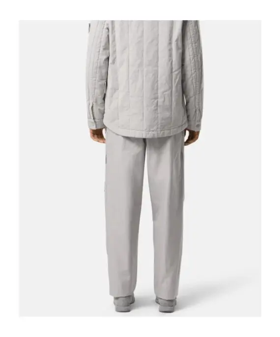 Stone Island Cargo Pockets Loose Fit Trousers