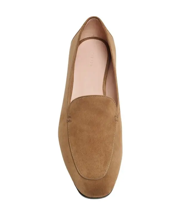 THE ROW Adam Loafers - Macadamia