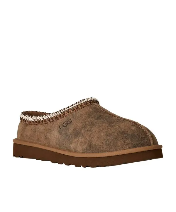 UGG Embossed Logo Slip-on Mules - Maroon