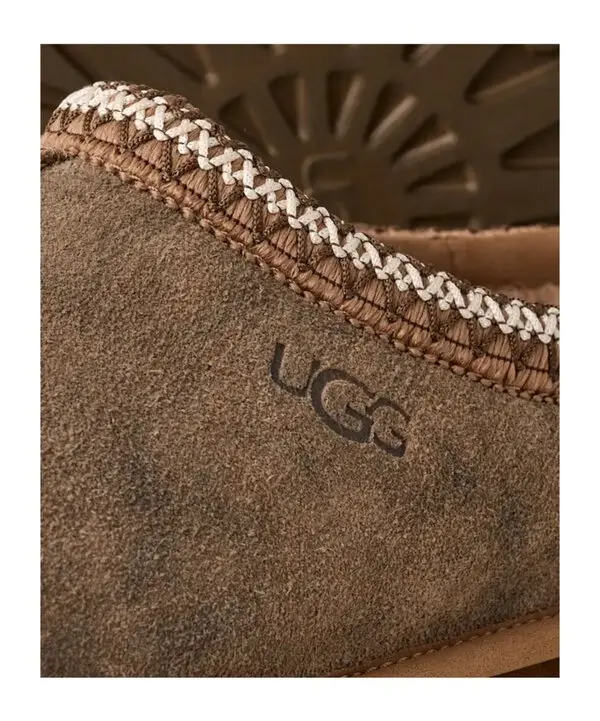 UGG Embossed Logo Slip-on Mules - Maroon