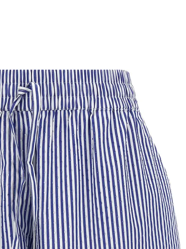 P.a.r.o.s.h Striped Drawstring Shorts - No