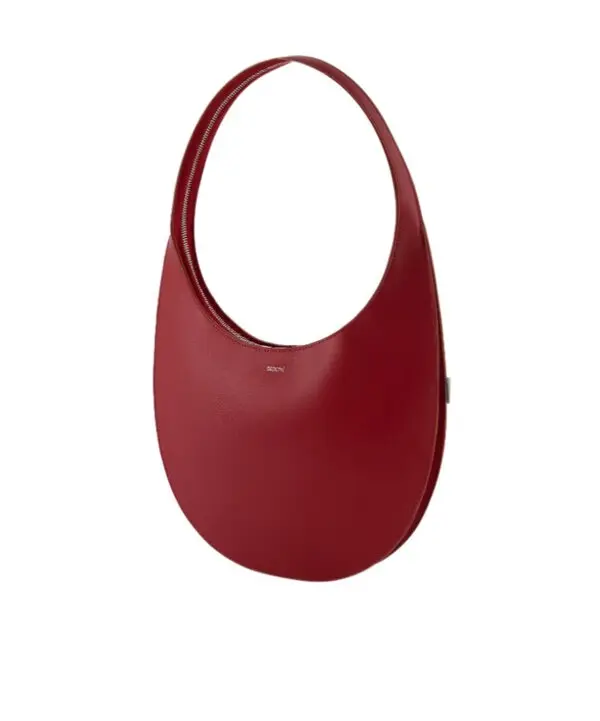 Coperni Soft Swipe Medium Shoulder Bag - Red