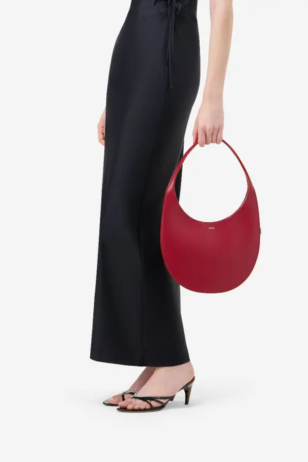 Coperni Soft Swipe Medium Shoulder Bag - Red