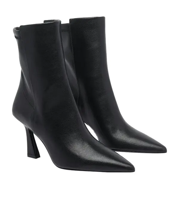 STUART WEITZMAN Pointed Toe High Heel Ankle Boots