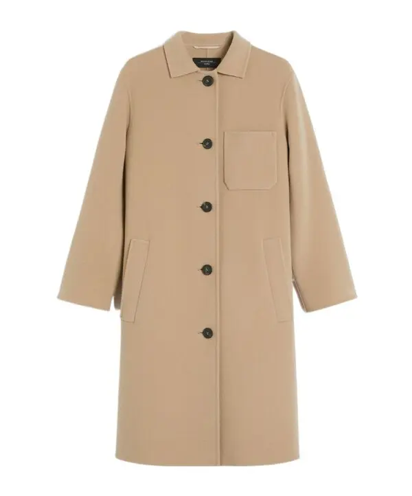 Max Mara Single-breasted Wool Coat