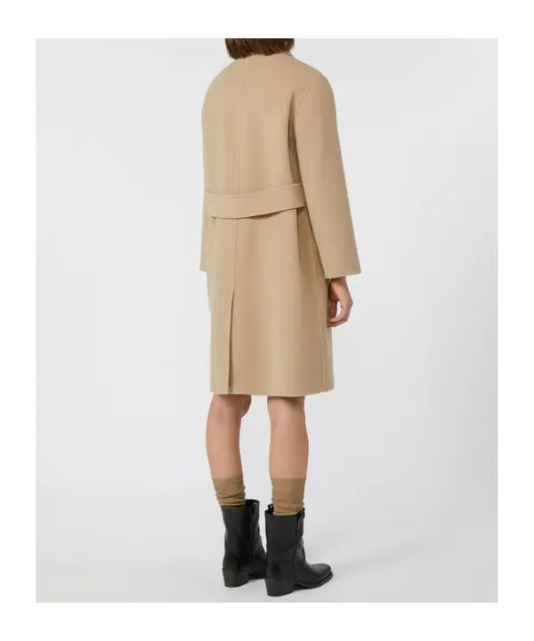 Max Mara Single-breasted Wool Coat