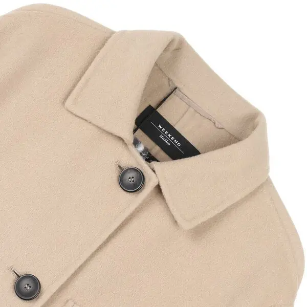 Max Mara Zenone Pure Wool Broadcloth Coat