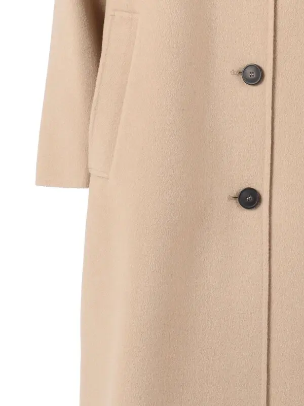 Max Mara Zenone Pure Wool Broadcloth Coat