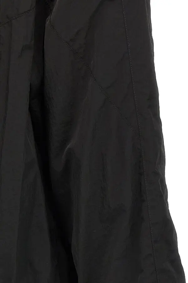 Saint Laurent Logo Embroidered Zip-up Blouson - Black