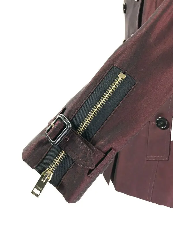 Burberry Double-breasted Trench Coat With Belt Detail