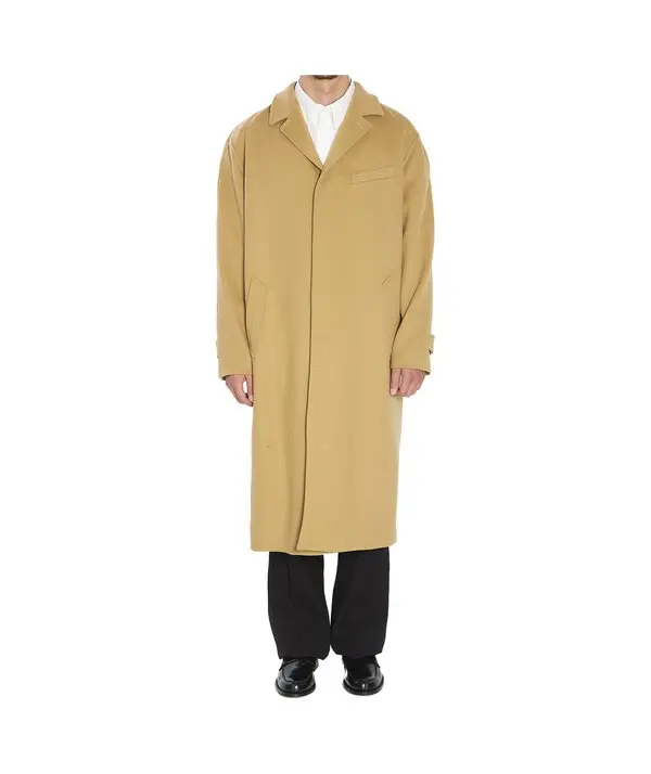 Celine Mac Coat In Wool Cloth