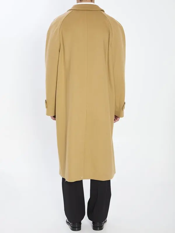 Celine Mac Coat In Wool Cloth