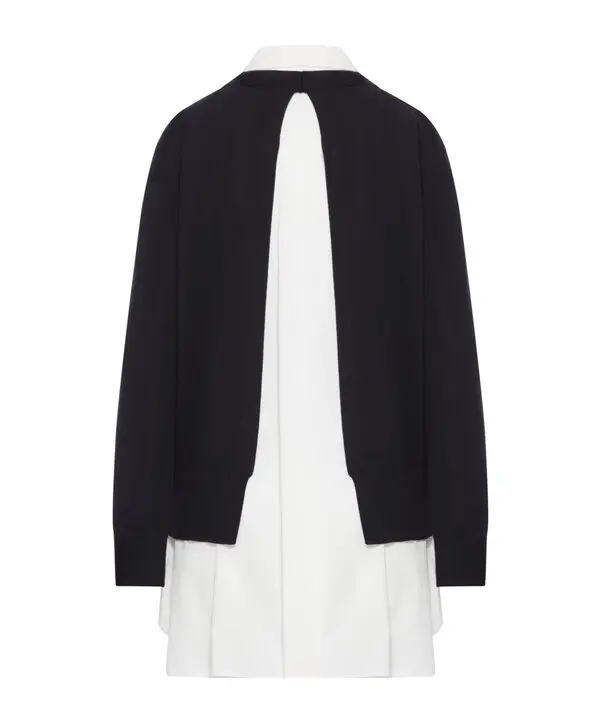 Sacai Layered Effect Mini Dress