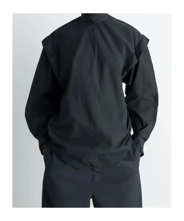 LEMAIRE Ascot Blouse In Washed Cotton-silk Blend