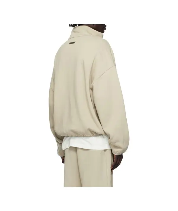 Fear Of God Stand Collar Zip-up Jacket - Nude