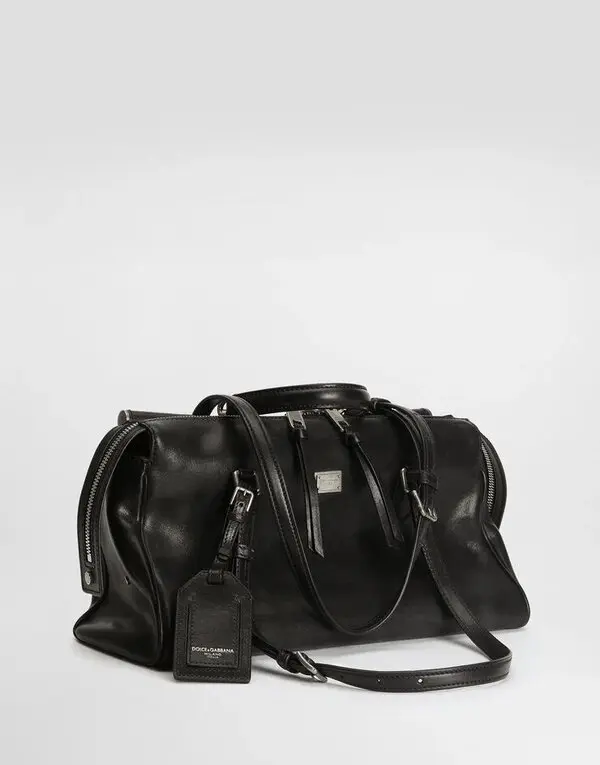Dolce & Gabbana Vittoria Top Handle Bag - Black