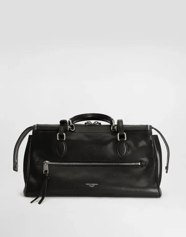 Dolce & Gabbana Vittoria Top Handle Bag - Black