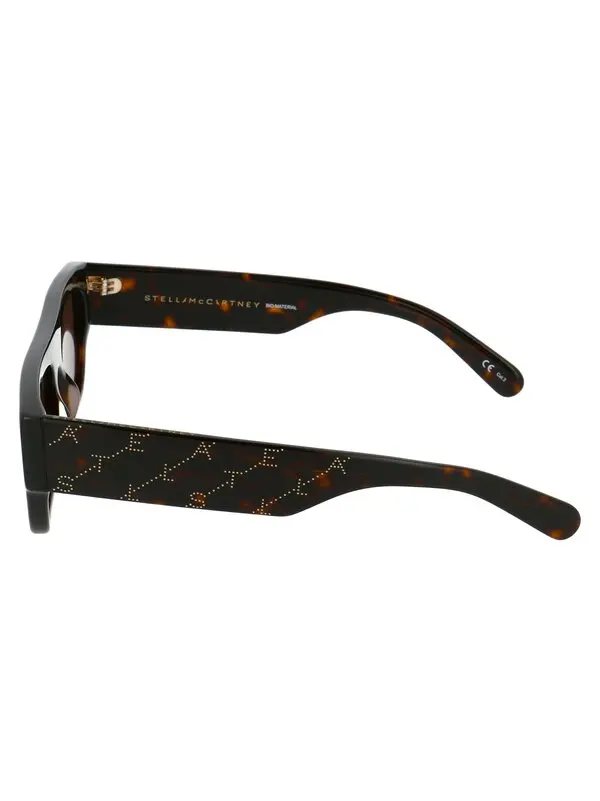 Stella McCartney Rectangular Frame Sunglasses With Logo Detail