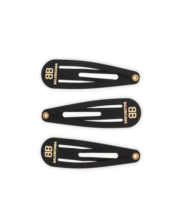 Balenciaga Three Pack Snap Clip Set