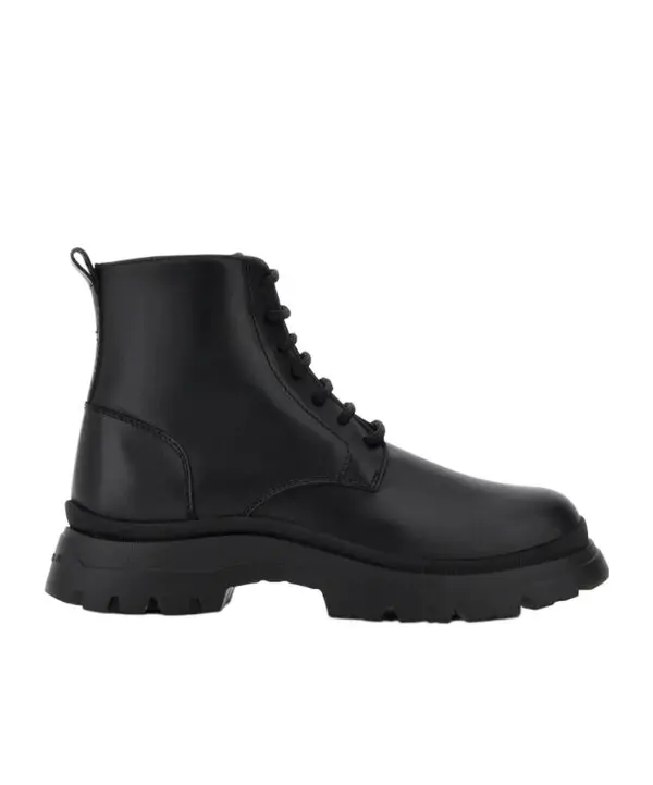 Hogan H692 Combat Boots - Black