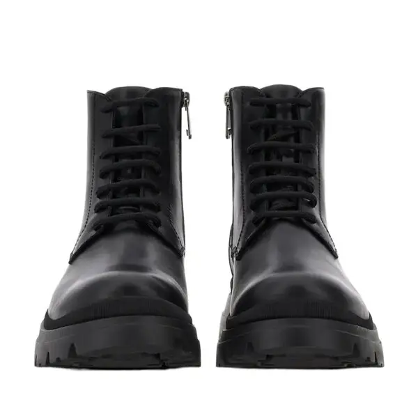 Hogan H692 Combat Boots - Black
