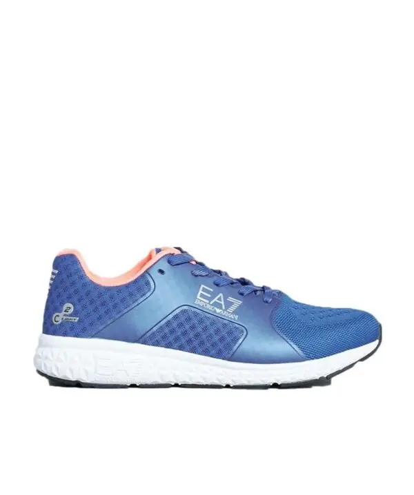 EA7 Logo Lacing Casual Sneakers