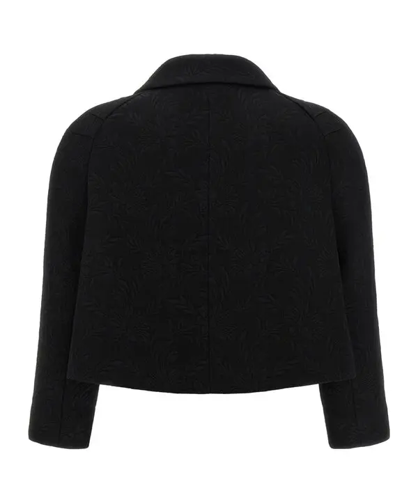 Dries Van Noten Double-breasted Embellished Jacket - Black