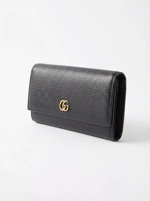 Gucci Gg Marmont Continental Wallet - Black