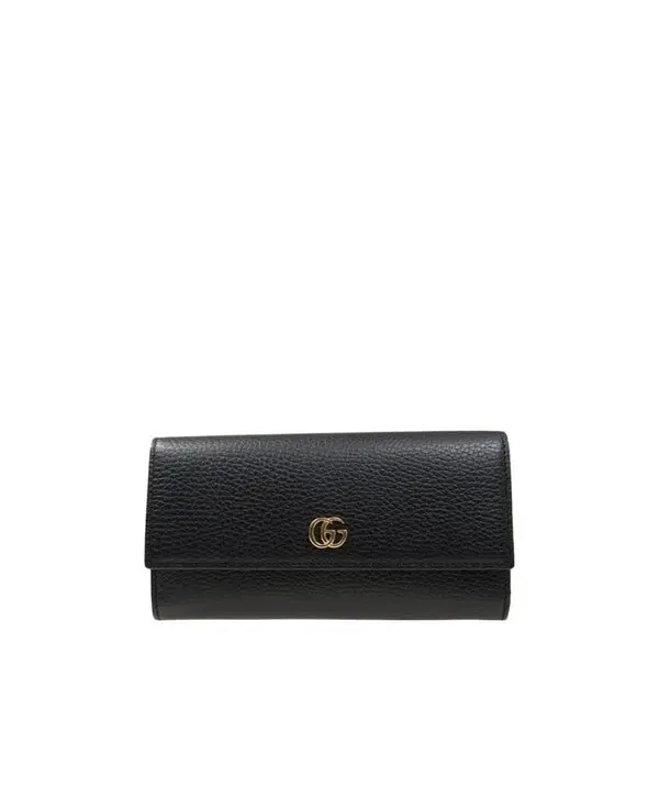 Gucci Gg Marmont Continental Wallet - Black