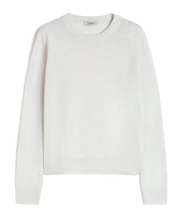 Max Mara Fervore Crewneck Jumper - Milk