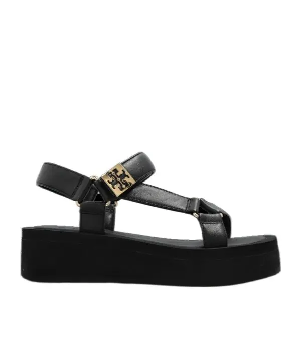 Tory Burch Mellow Platform Sandals - Black