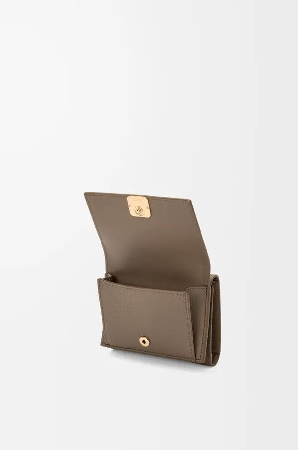 Loewe Anagram Trifold Wallet - Brown