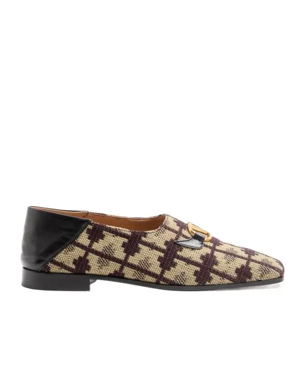 Valentino Garavani Logo Loafers
