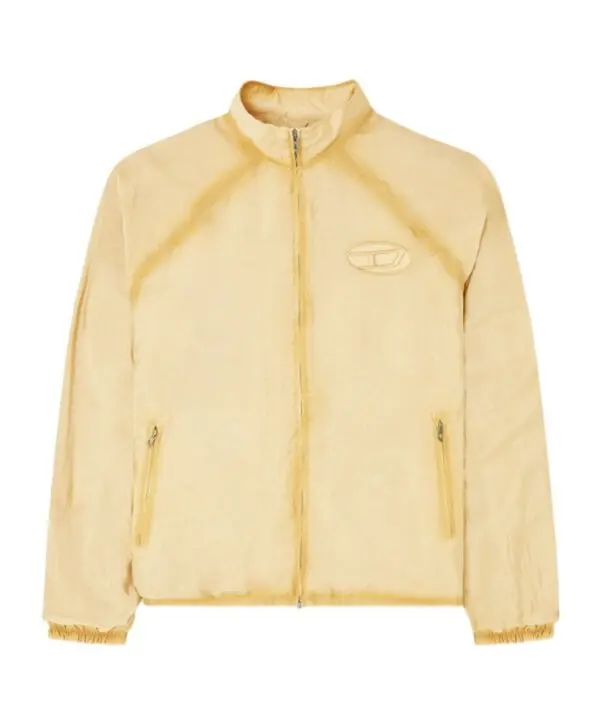 DIESEL® Embroidered Phoenix Souvenir Jacket - Beige