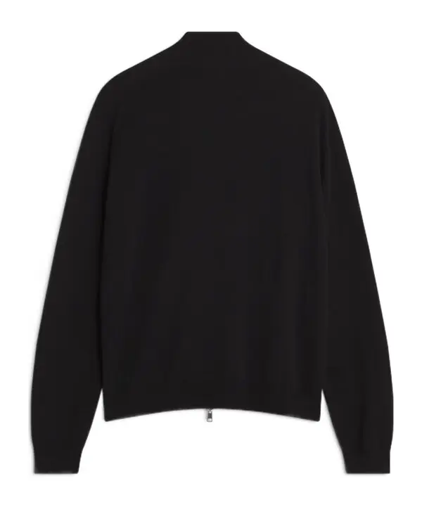 Maison Kitsuné Zip-up Knitted Cardigan