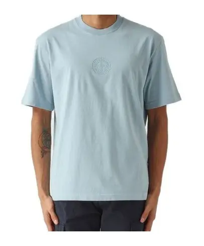 Stone Island Camo Compass Printed Crewneck T-shirt