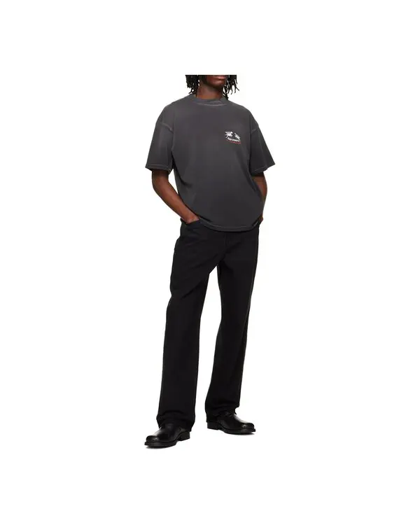 REPRESENT Gas Station Graphic T-shirt - Black