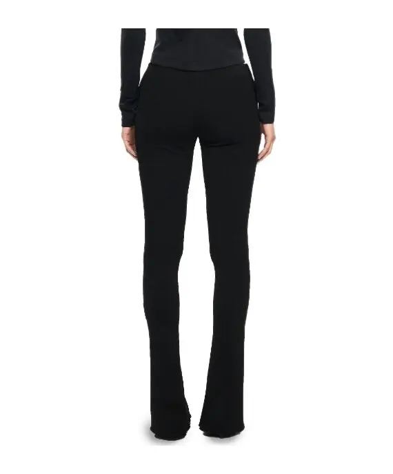 Off-White Slim Fit Flared Jersey Pants