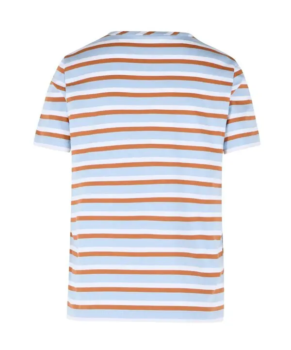 Marni Striped Logo Patch T-shirt