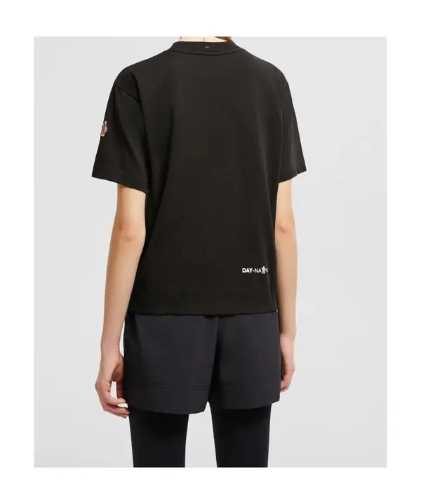 Moncler Embossed Logo Cotton T-shirt
