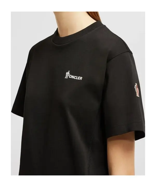 Moncler Embossed Logo Cotton T-shirt