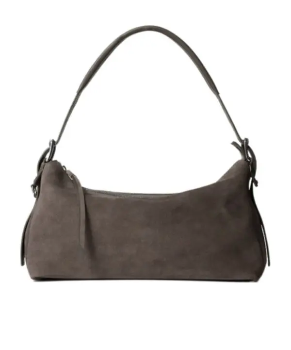 LEMAIRE Belted Baguette Bag - Mink